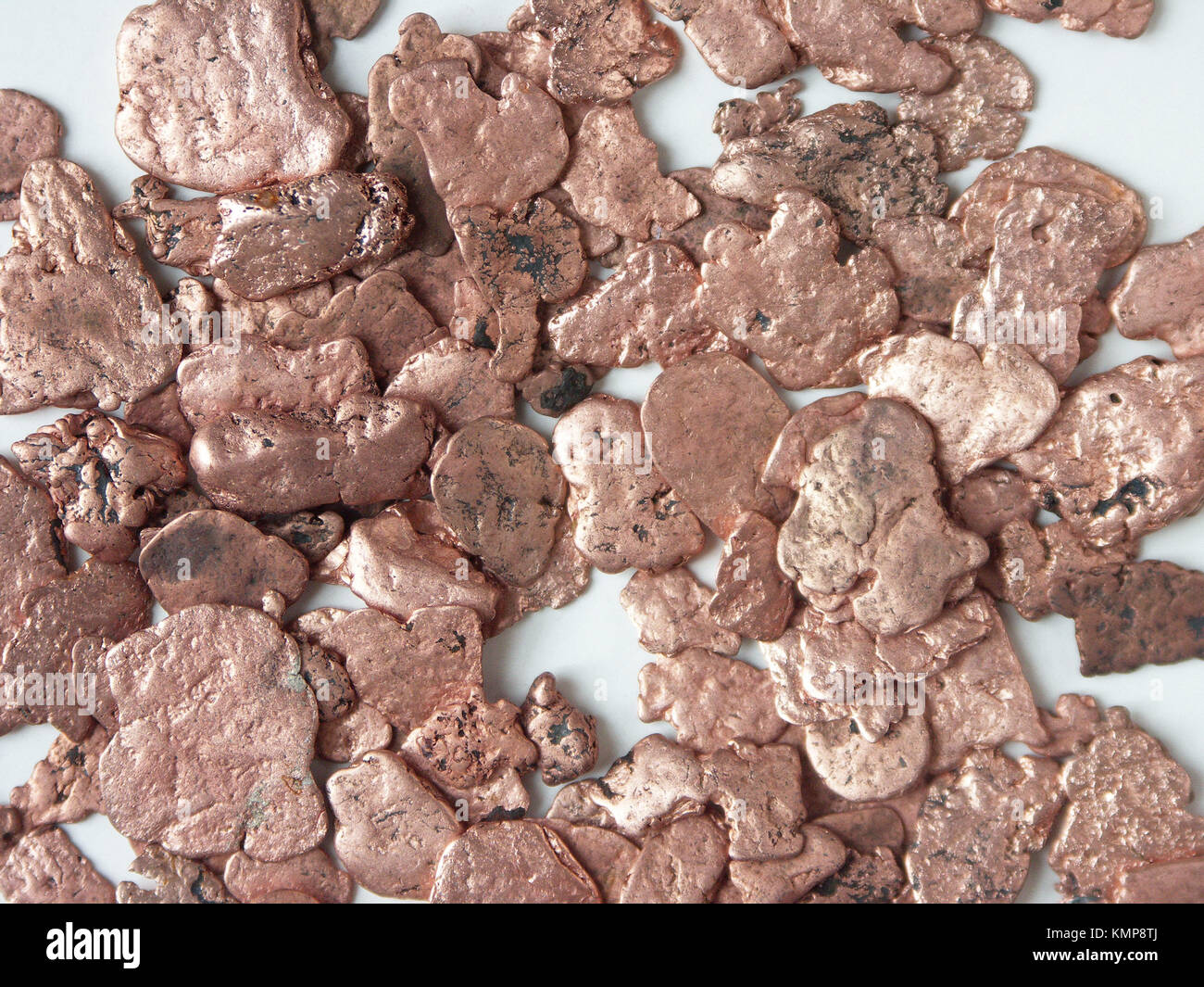 Copper pieces mined in Montana, USA Stock Photo - Alamy