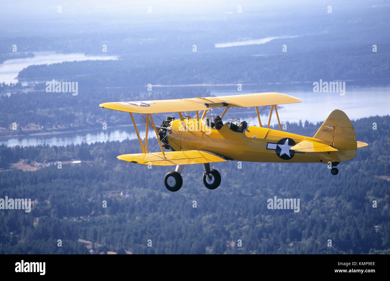 Boeing pt 17 stearman biplane hi-res stock photography and images - Alamy