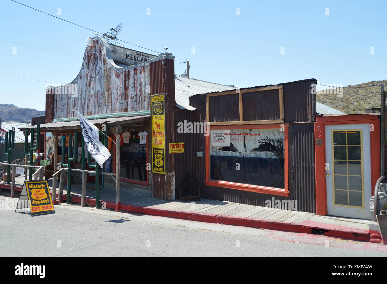 Oatman, Gift Shop On Route 66. Route 66 . June 21, 2017. Oatman ...