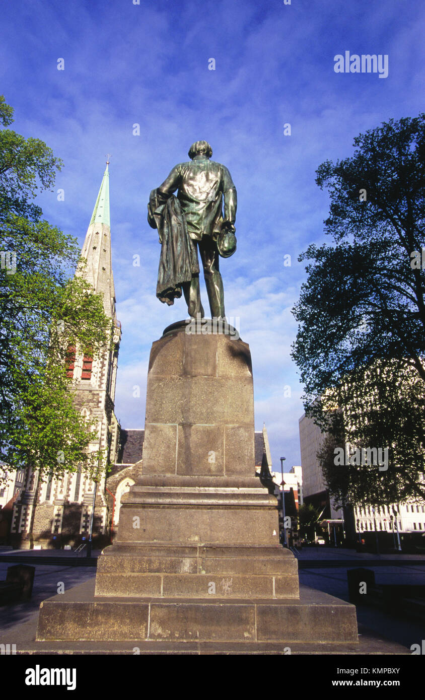 John Robert Godley Statue High Resolution Stock Photography and Images ...