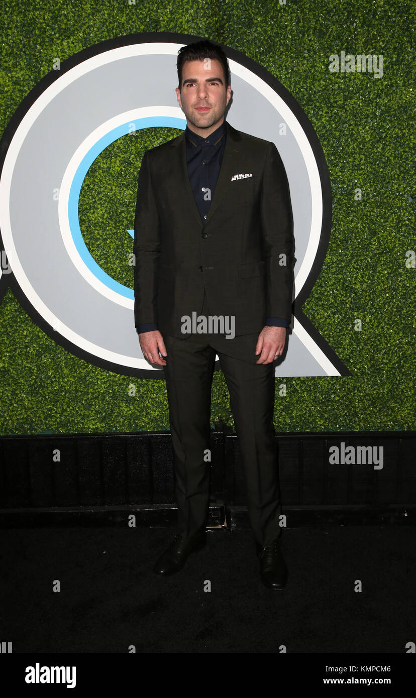 LOS ANGELES, CA - DECEMBER 7: Zachary Quinto, at 2017 GQ Men Of The ...