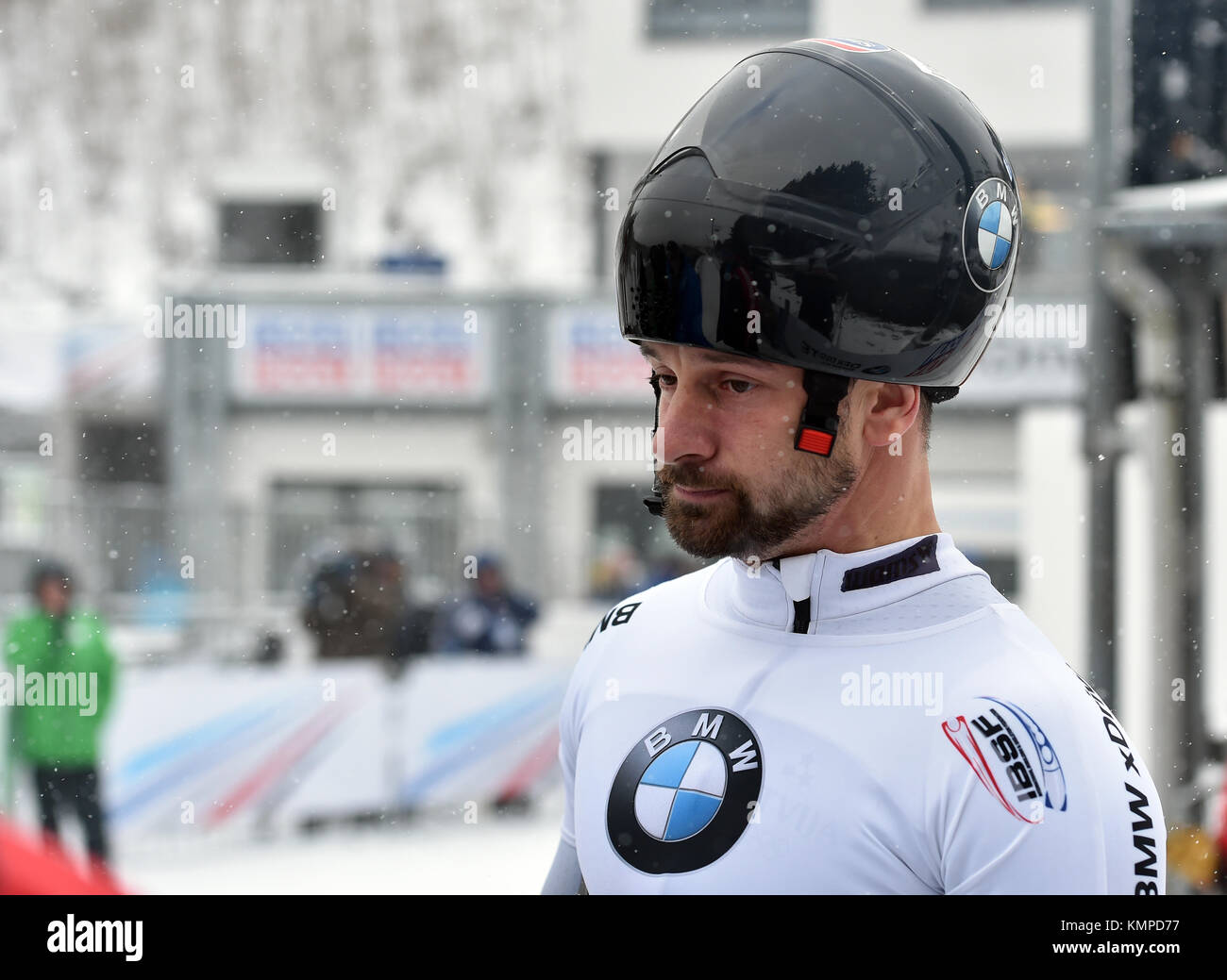 Winterberg, Germany. 8th Dec, 2017. Latvian skeleton pilot Martins ...