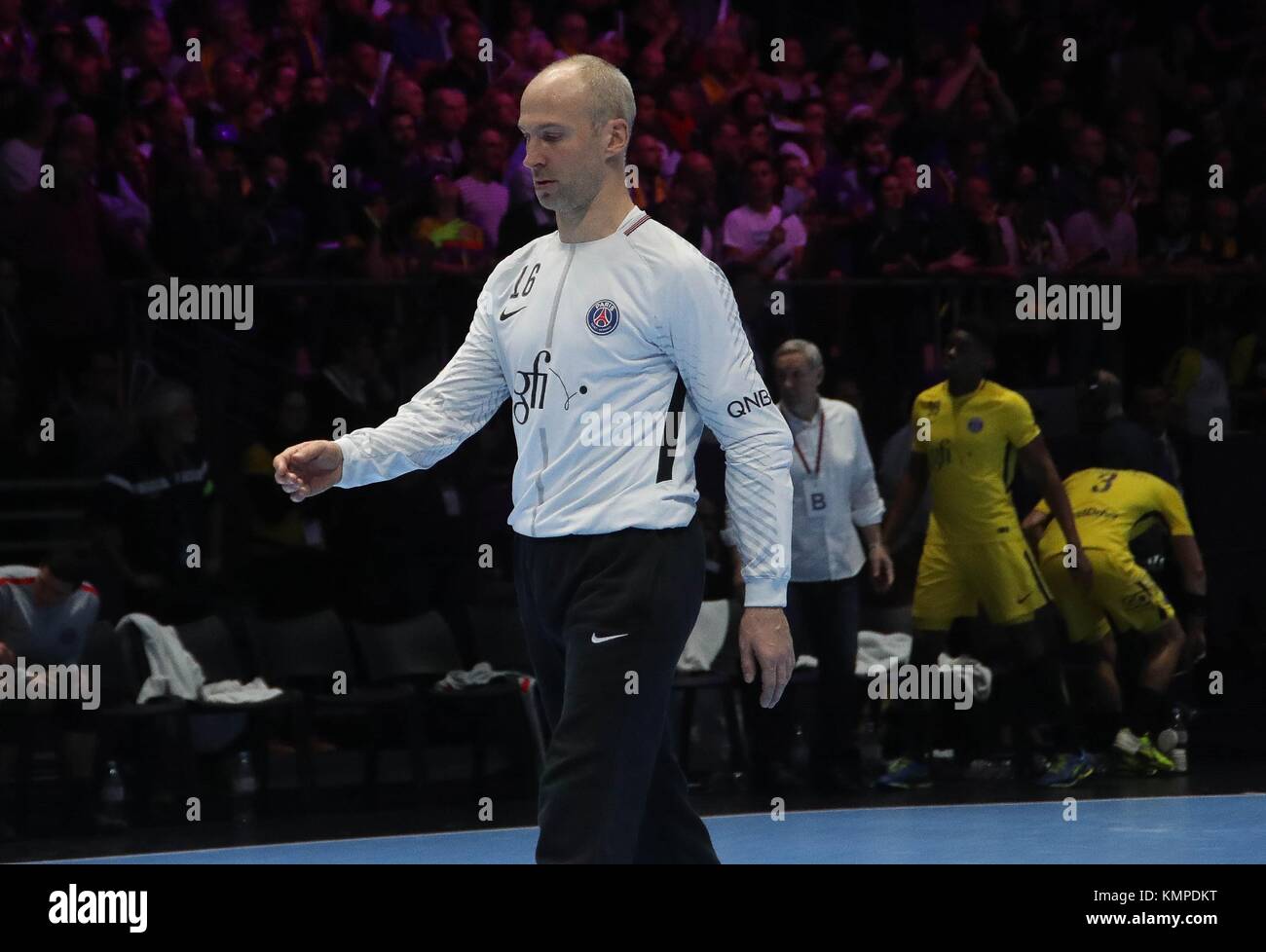 Nantes, France. 07th Dec, 2017. Thierry Omeyer (Paris Saint Germain) in ...