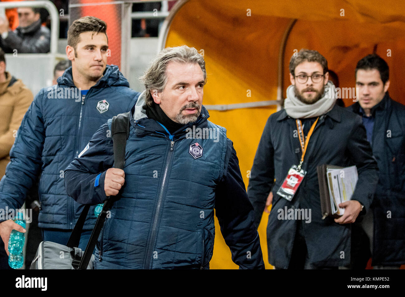 December 7, 2017: Vittorio Bruni Predestini the massage terapist of FC ...