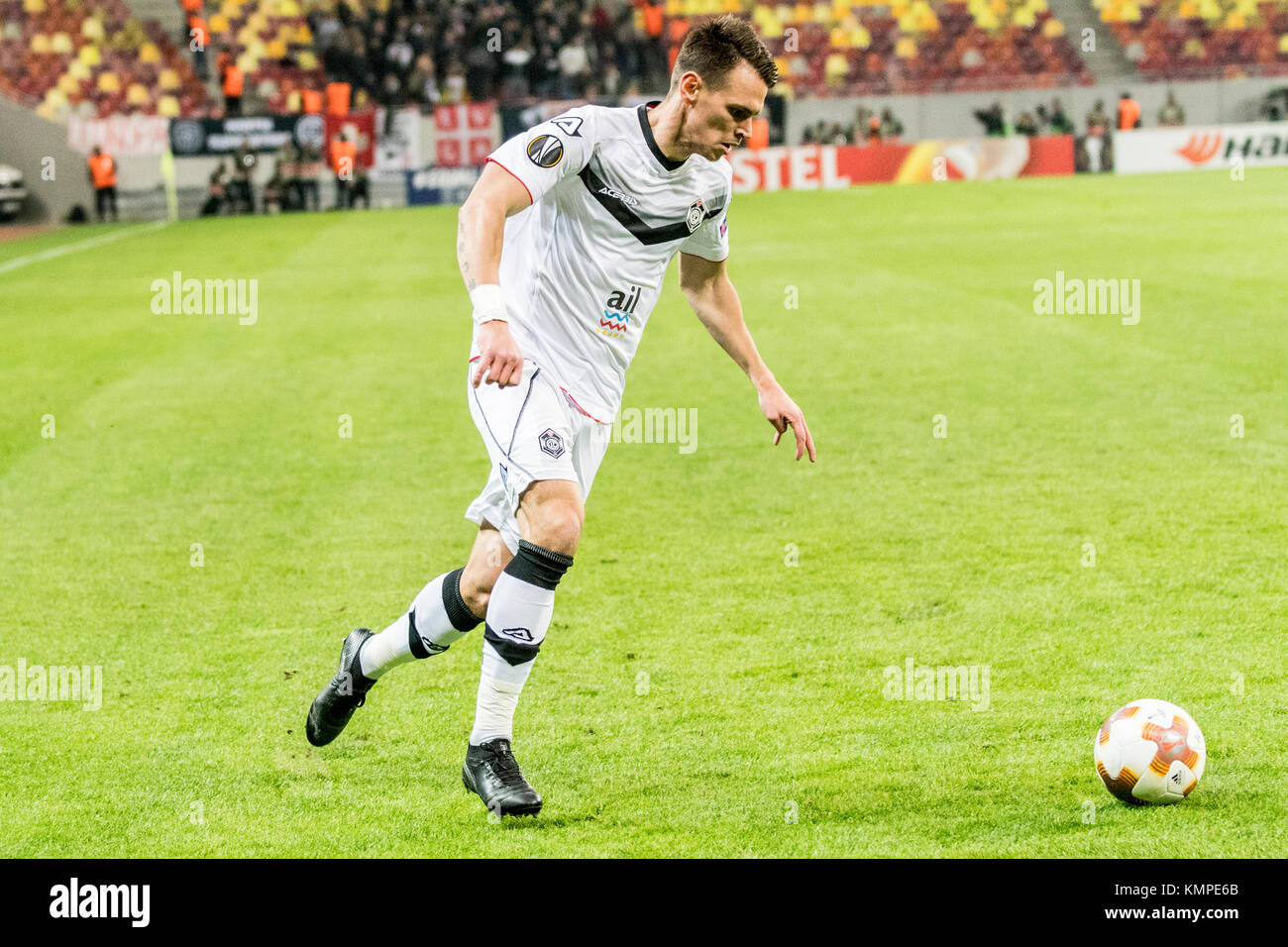 December 7, 2017: Antonini Culina #9 (FC Lugano) during the UEFA Europa ...