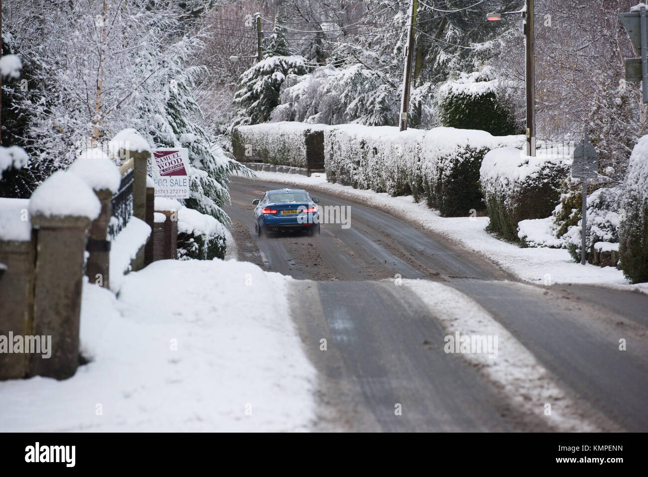 Winter snow shrewsbury hi-res stock photography and images - Alamy