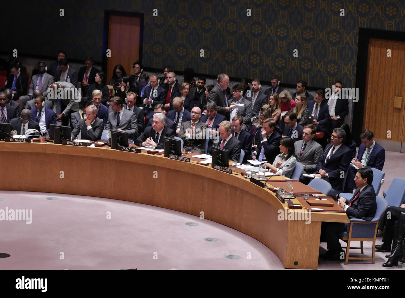 New York, NY, USA. 8th Dec, 2017. United Nations, New York, USA ...