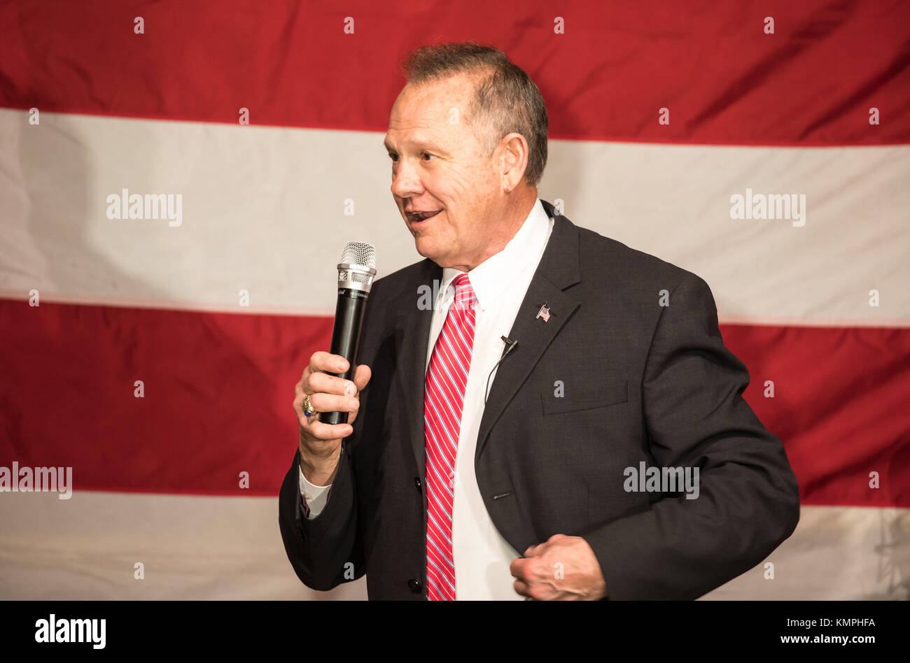 December 5, 2017 - Fairhope, Alabama, United States - ROY MOORE in ...