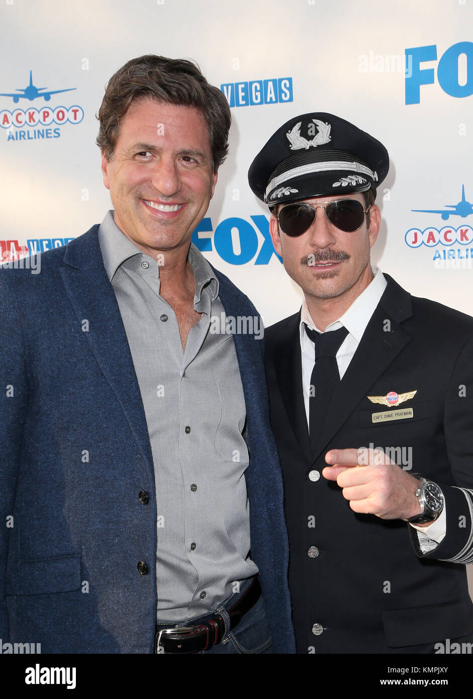 Los Angeles, Ca, USA. 7th Dec, 2017. Dylan McDermott, Steve Levitan, at ...