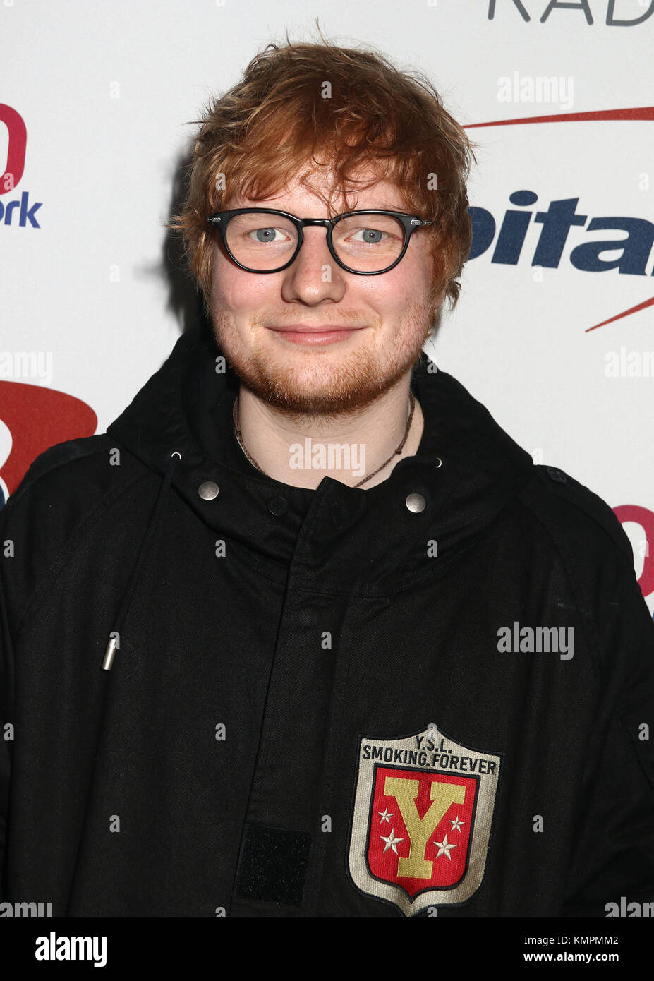 New York City, New York, USA. 8th Dec, 2017. Singer ED SHEERAN attends ...