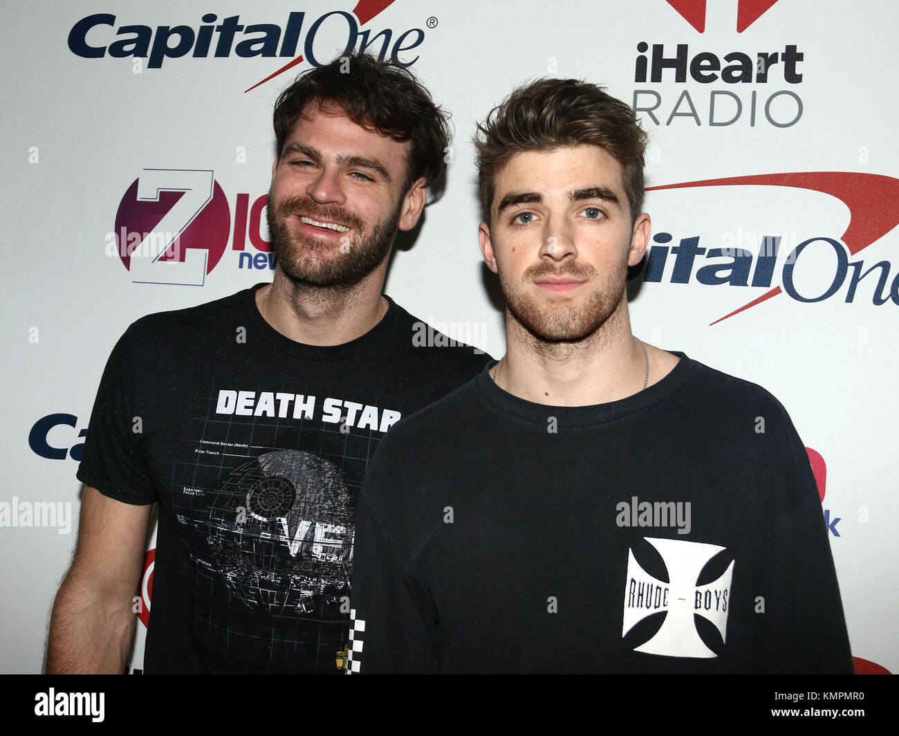 New York City, New York, USA. 8th Dec, 2017. Singers ALEX PALL and ...