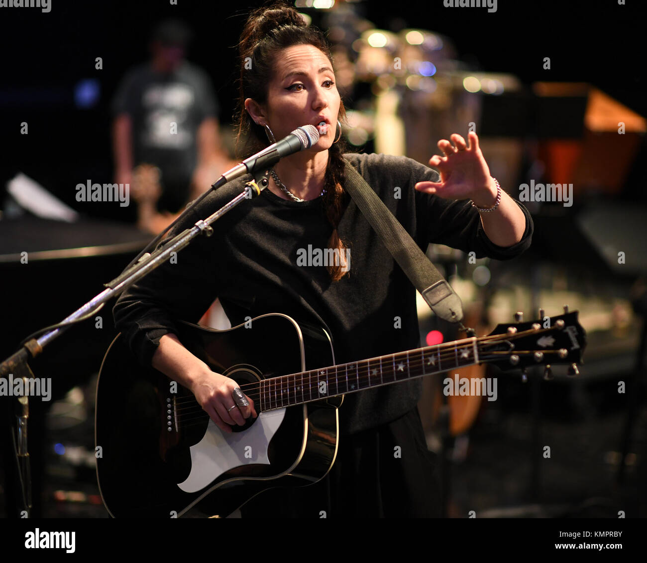 Miami, FL, USA. 08th Dec, 2017. KT Tunstall performs during rehearsals ...