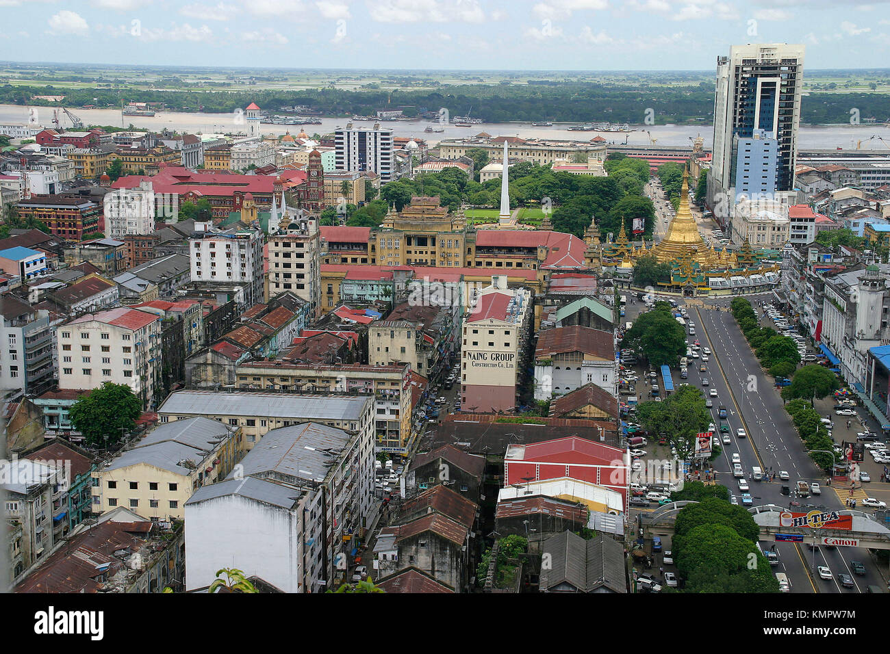 Yangon City Overview High Resolution Stock Photography and Images - Alamy