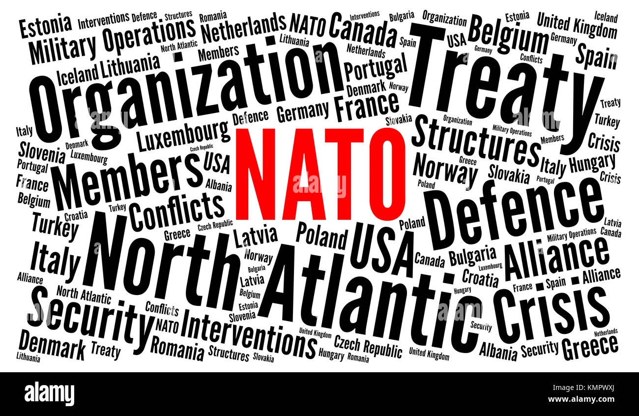 Military word cloud concept Cut Out Stock Images & Pictures - Alamy