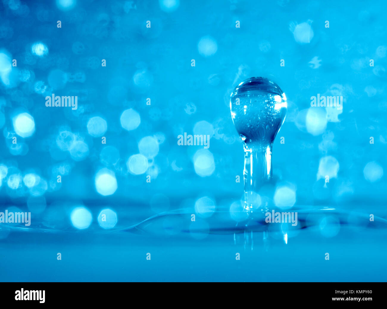 Drop of a rain close up Stock Photo - Alamy