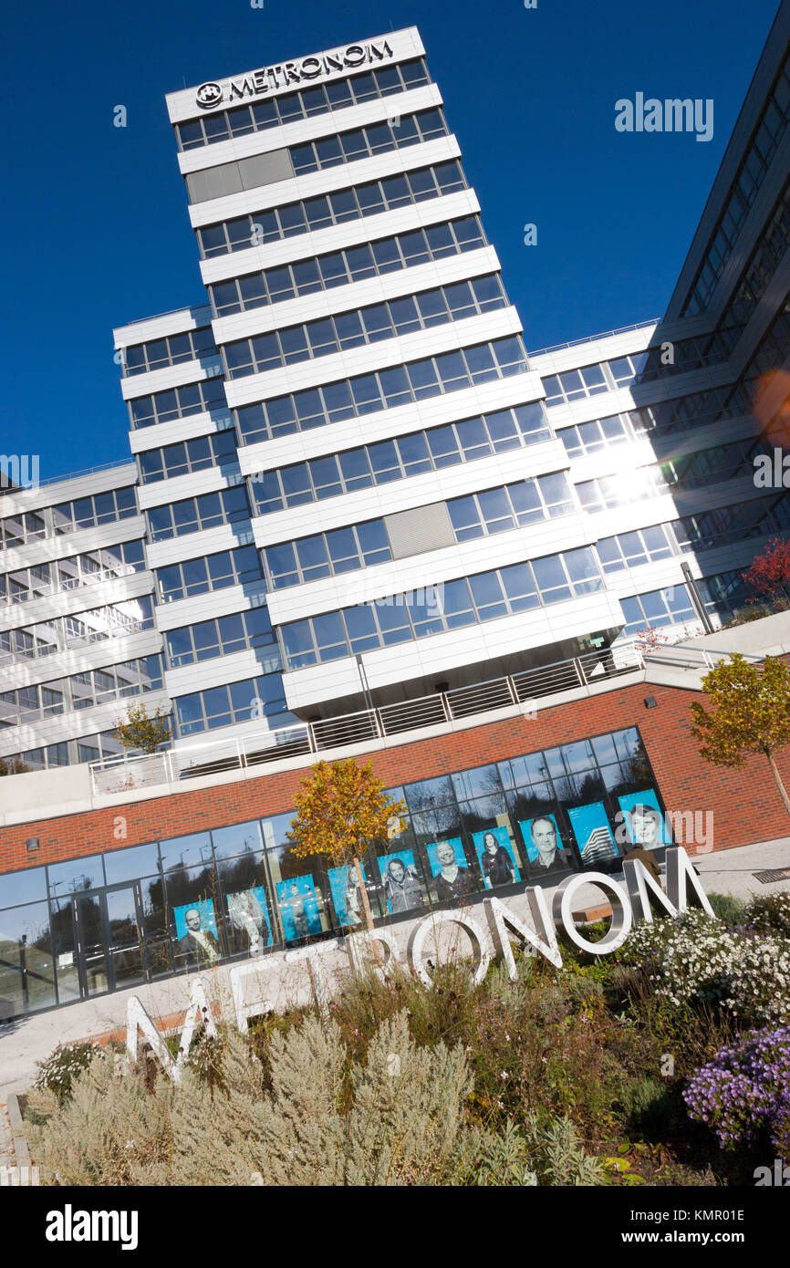 Administrative complex Metronom Business center, Nove Butovice district ...