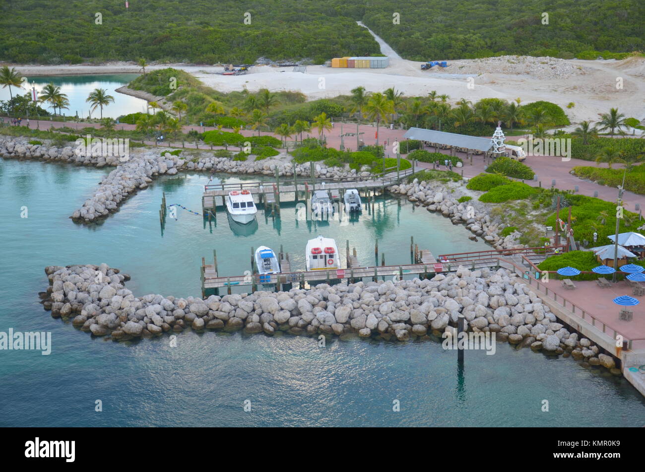 Disney's Castaway Cay private island in the Bahamas Stock Photo - Alamy