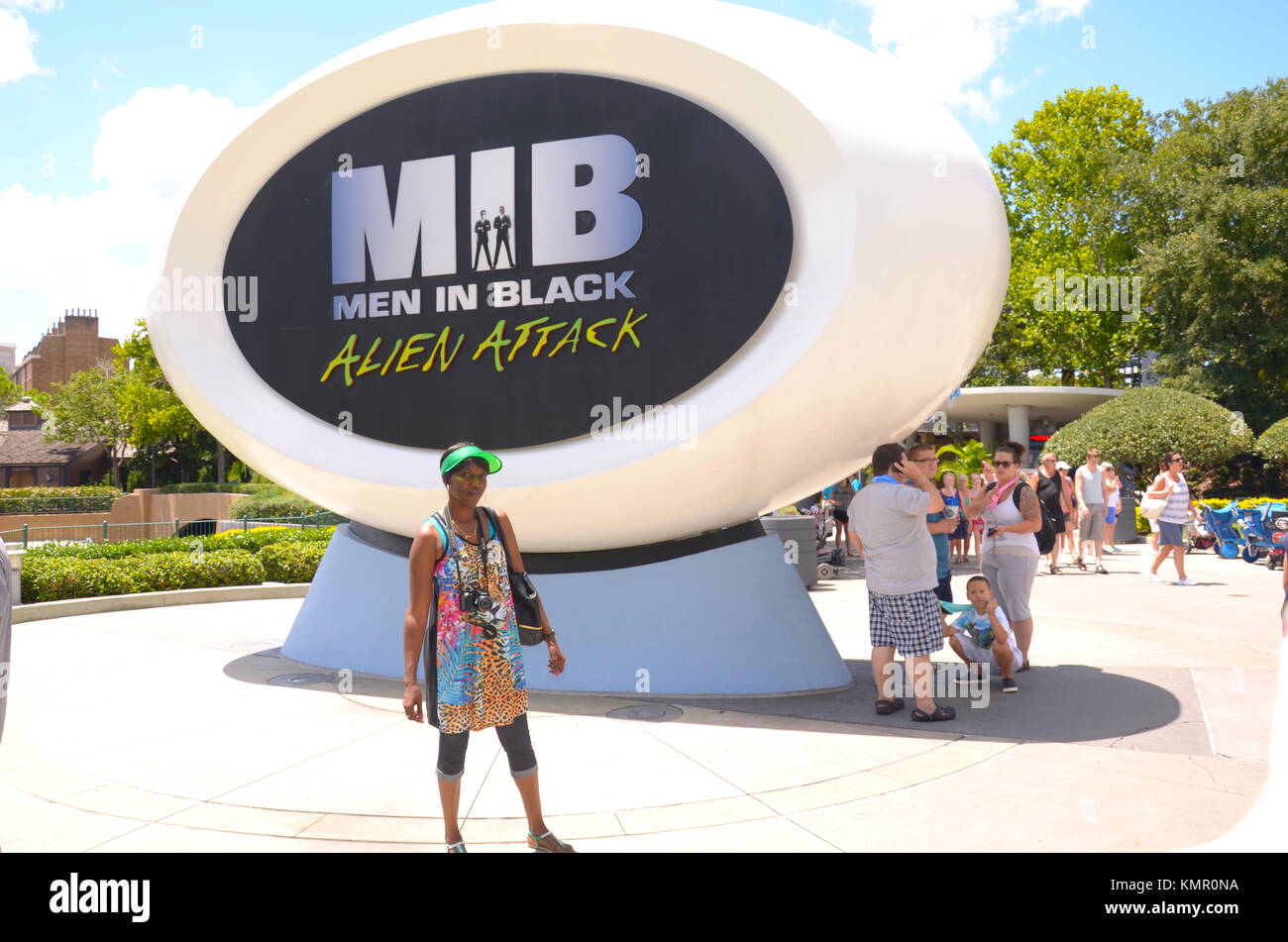 Men In Black ride at Universal Studios, Orlando, Florida, USA Stock ...