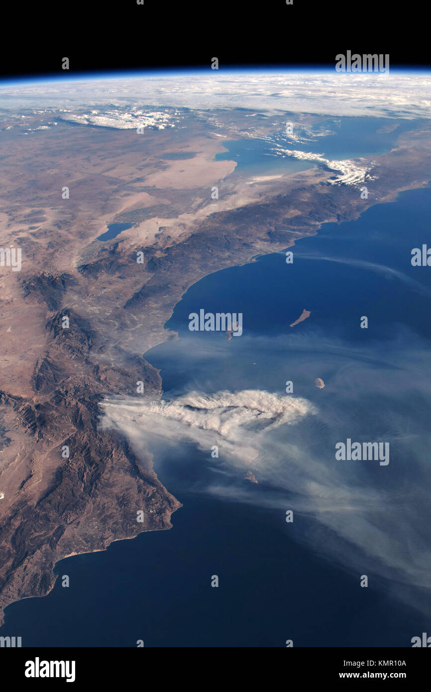 Smoke from massive fires burning across Southern California seen from ...