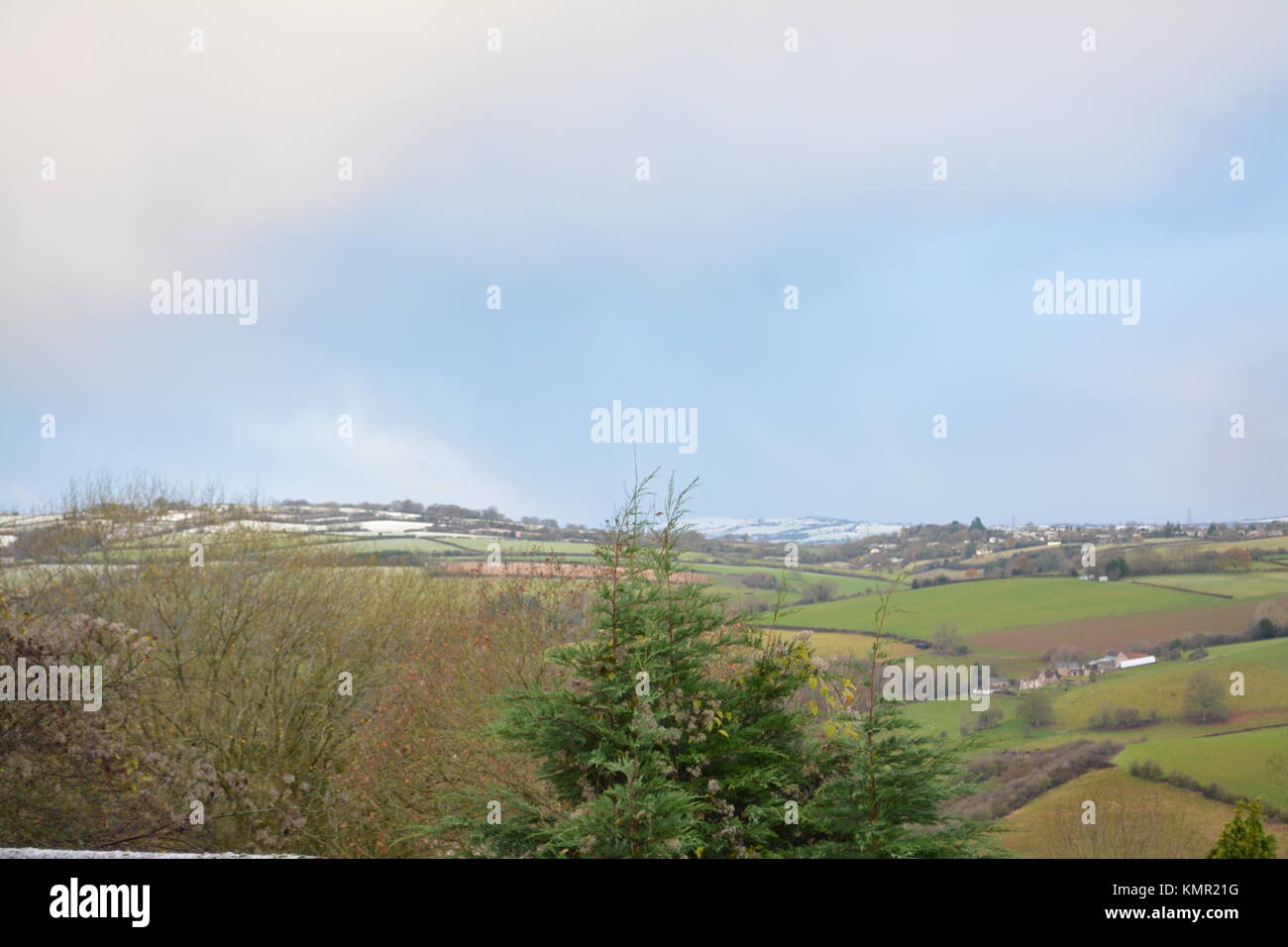 Woodland side view with sky hi-res stock photography and images - Alamy