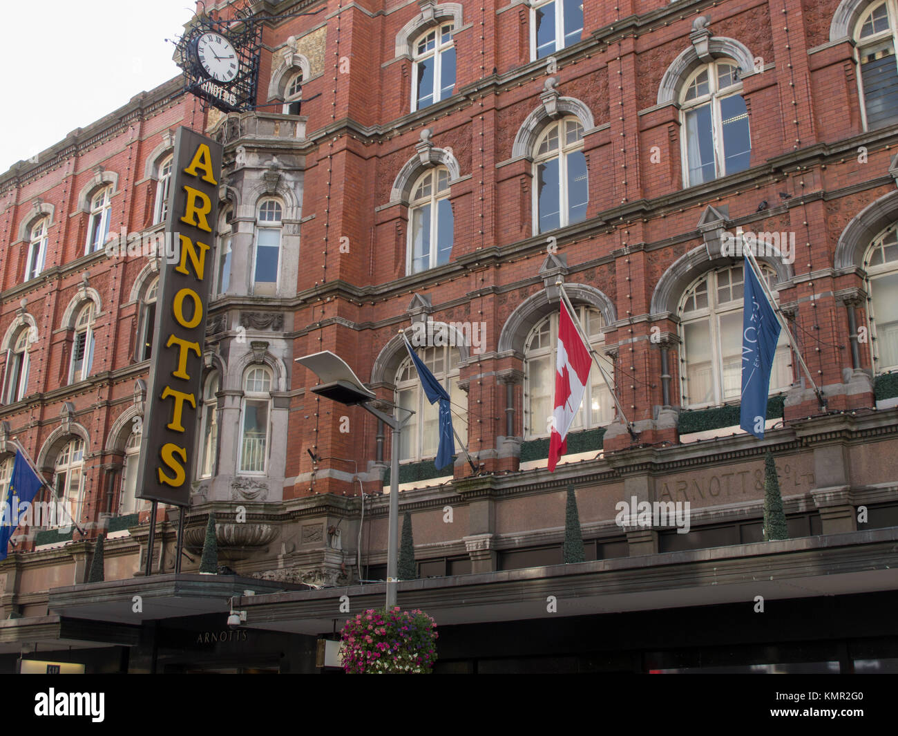 Arnotts Department Store on Henry Street in Dublin, Ireland Stock Photo ...