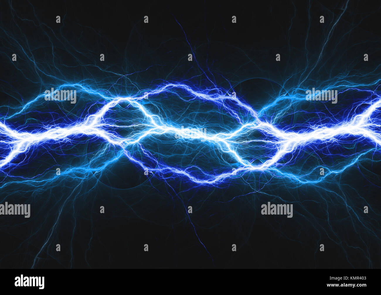 Blue Lightning Bolt Wallpaper