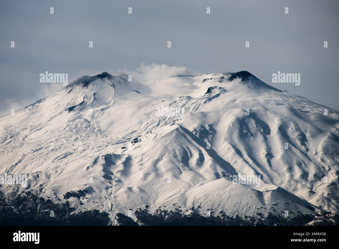 Mount Etna - the highest active volcano in Europe, is situated in ...