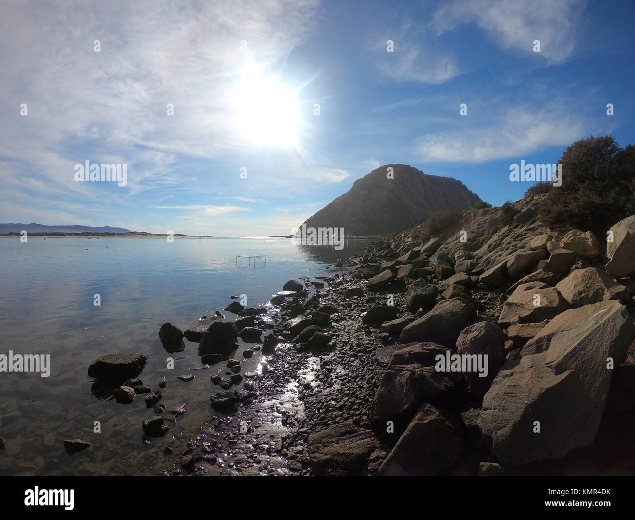 Morrow Rock at Morrow Bay, California Stock Photo - Alamy