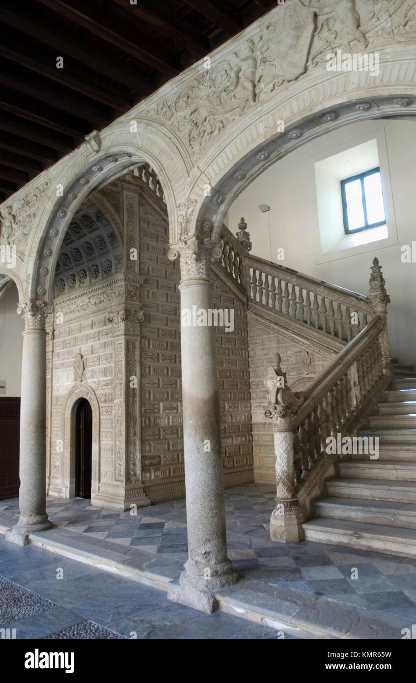 Plateresque staircase hi-res stock photography and images - Alamy