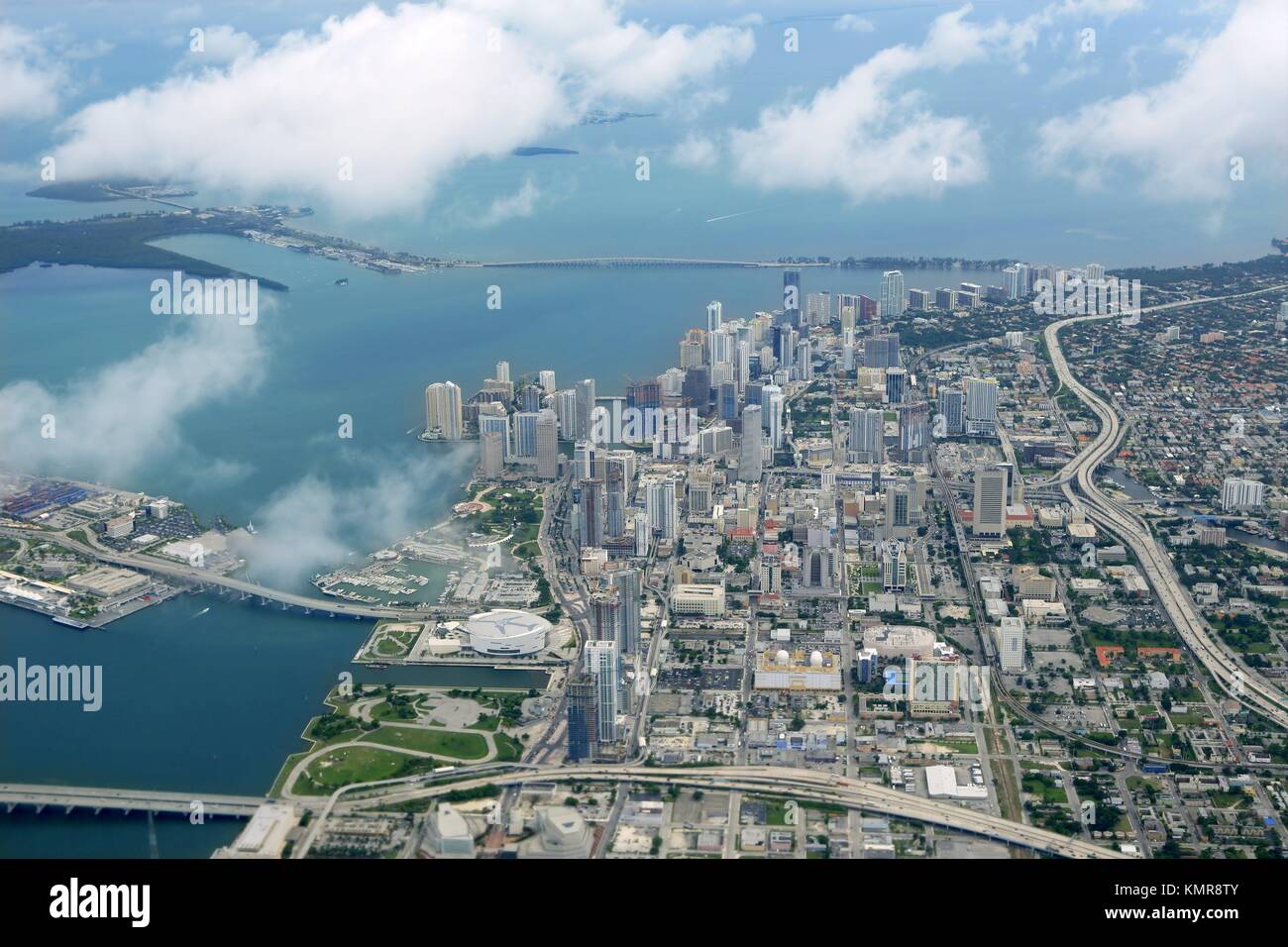 Miami home aerial hi-res stock photography and images - Alamy