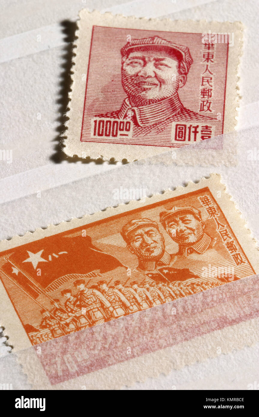 Stamp collecting china hi-res stock photography and images - Alamy