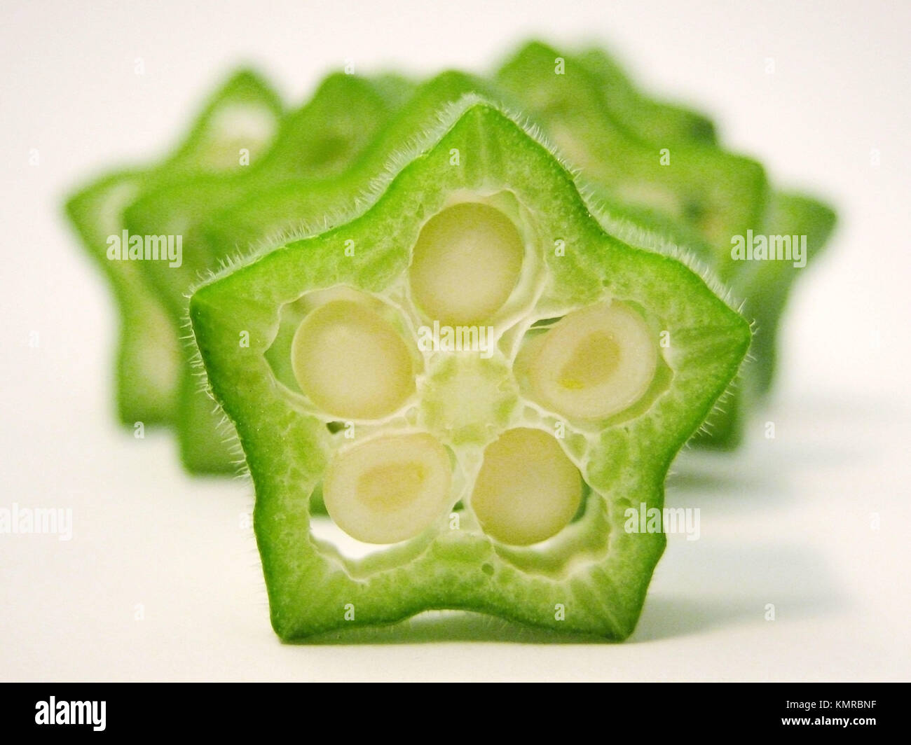 Okra slice hi-res stock photography and images - Alamy