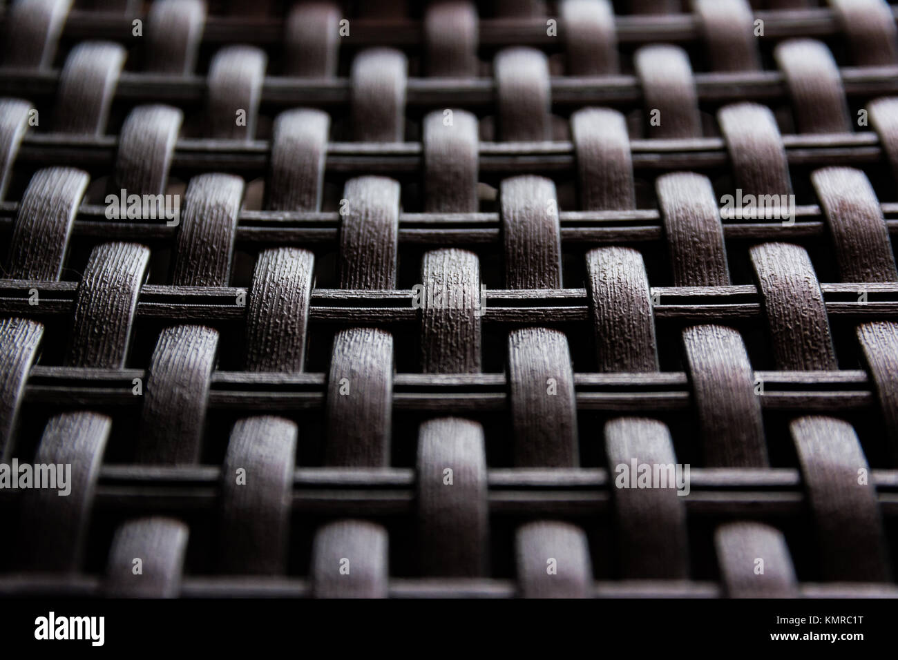 Woven Plastic Artificial Wicker Texture Wood Fake Stock Photo - Alamy