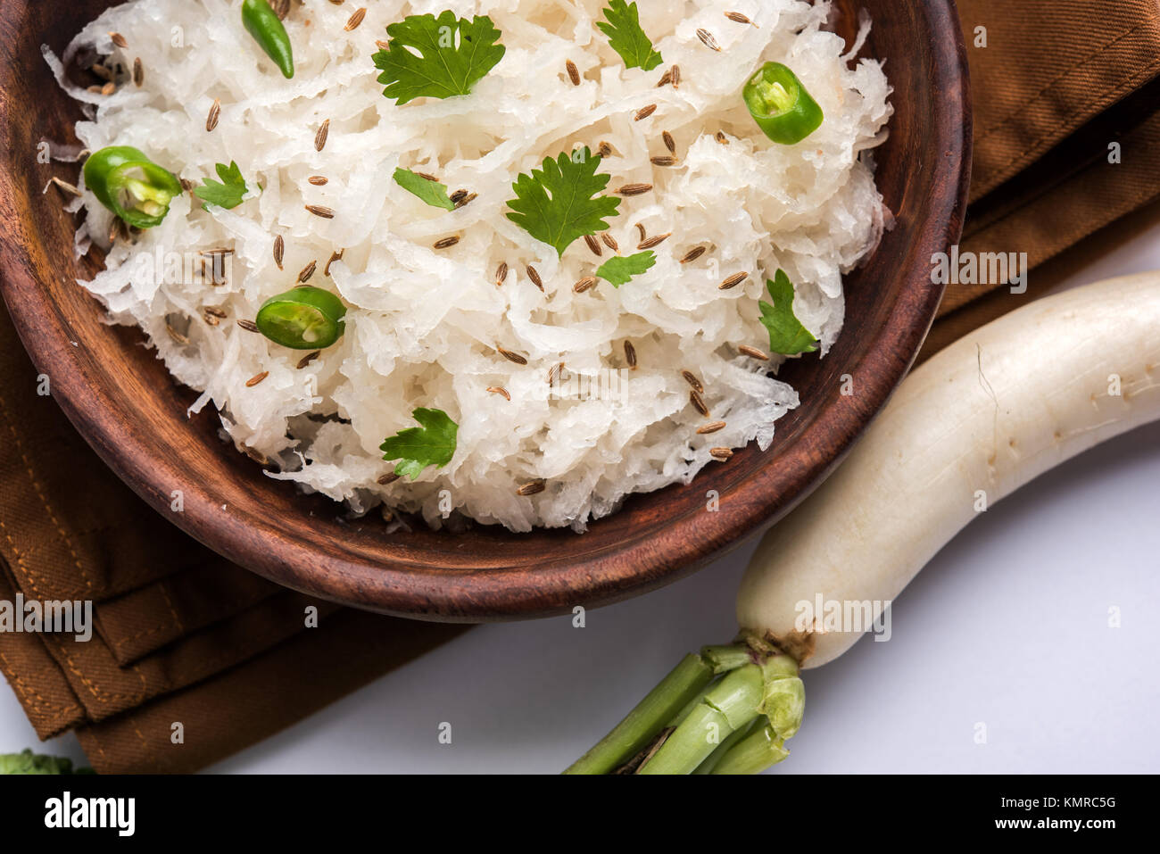 Radish Raita / daikon or Mooli Koshimbir is a condiment from the Indian ...