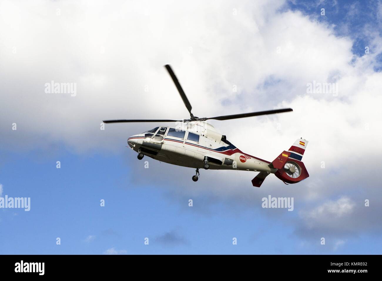 Hospital, Helicopter for transfer of patients Stock Photo - Alamy