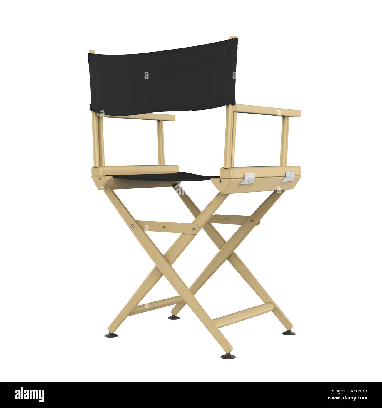 Black director chair render hi-res stock photography and images - Alamy