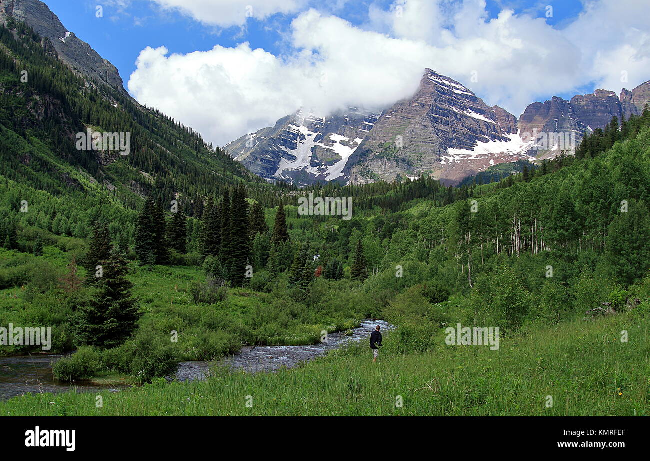 Maroon bells aspen hi-res stock photography and images - Alamy