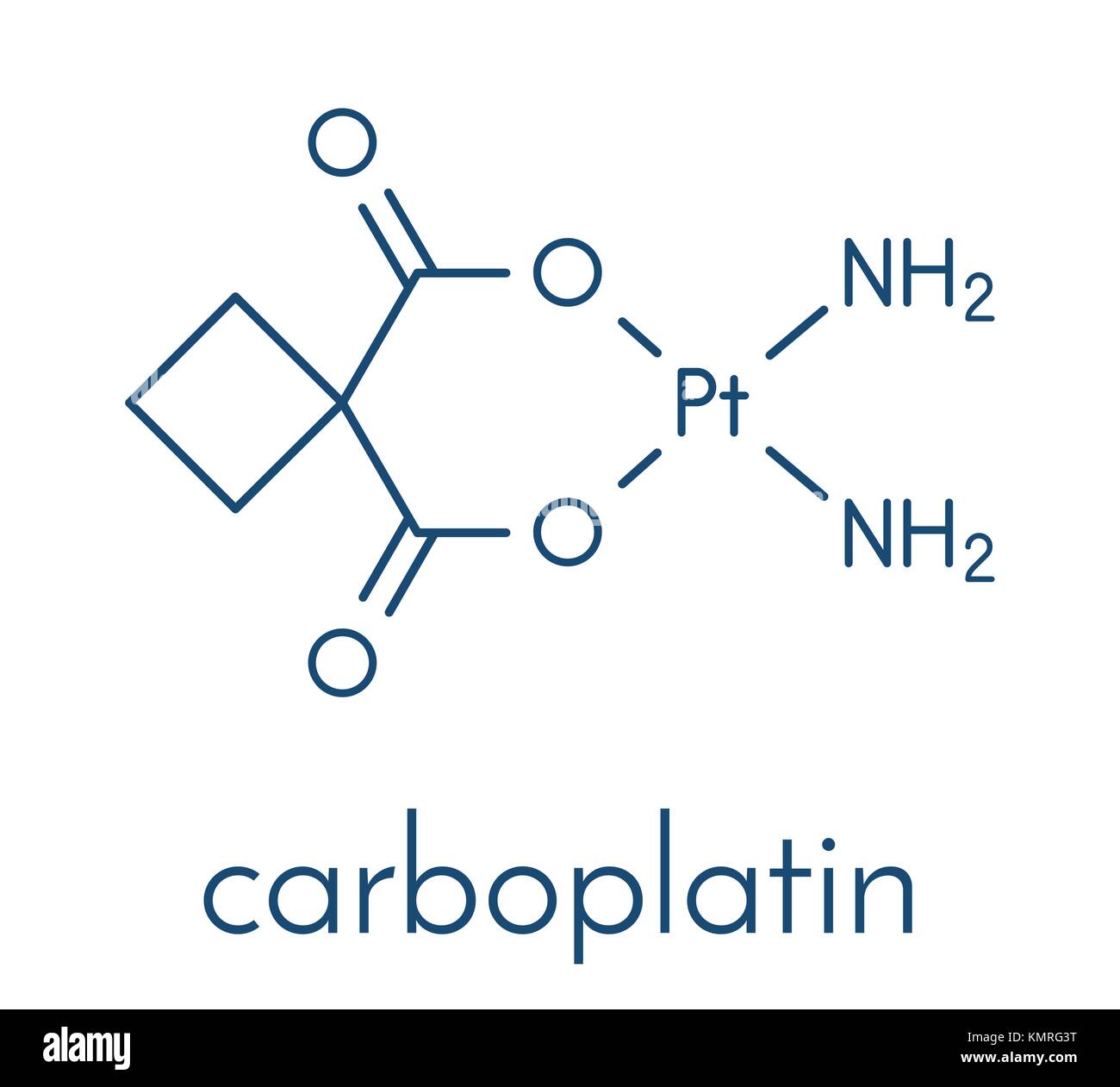 Carboplatin molecular Stock Vector Images - Alamy