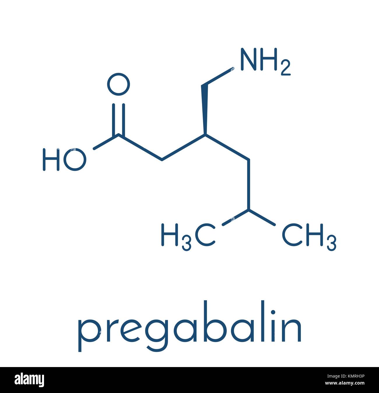 Pregabalin molecule hi-res stock photography and images - Alamy