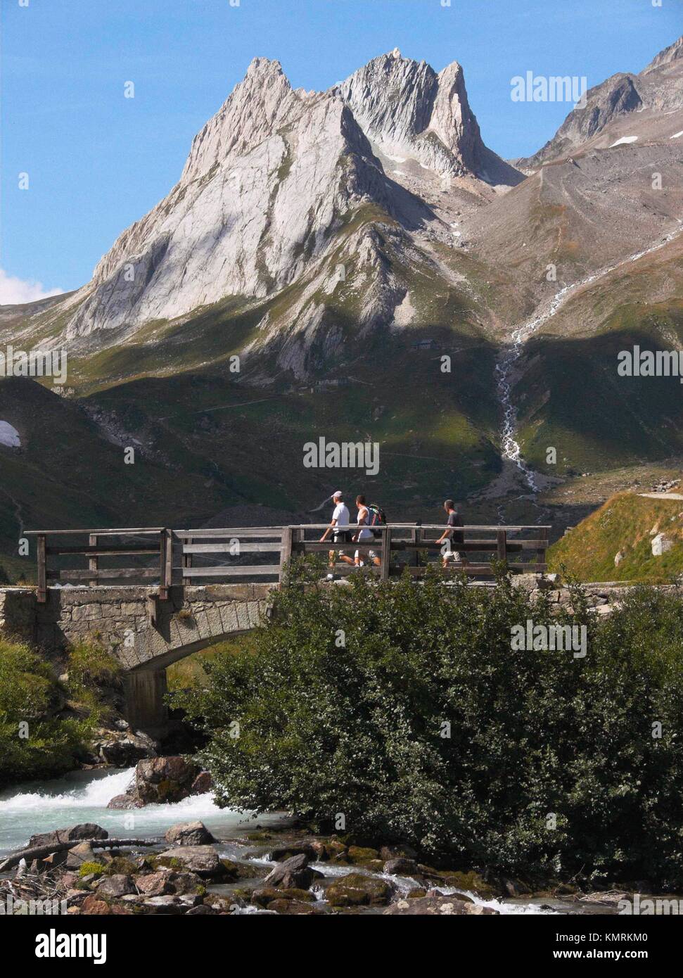 VAL VENY COURMAYEUR ITALIE Stock Photo - Alamy