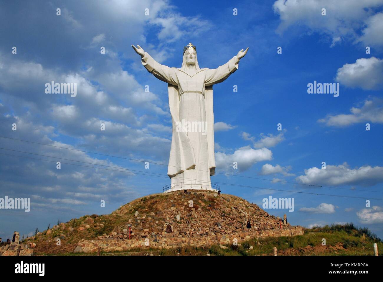 Jesus christ statue swiebodzin hi-res stock photography and images - Alamy
