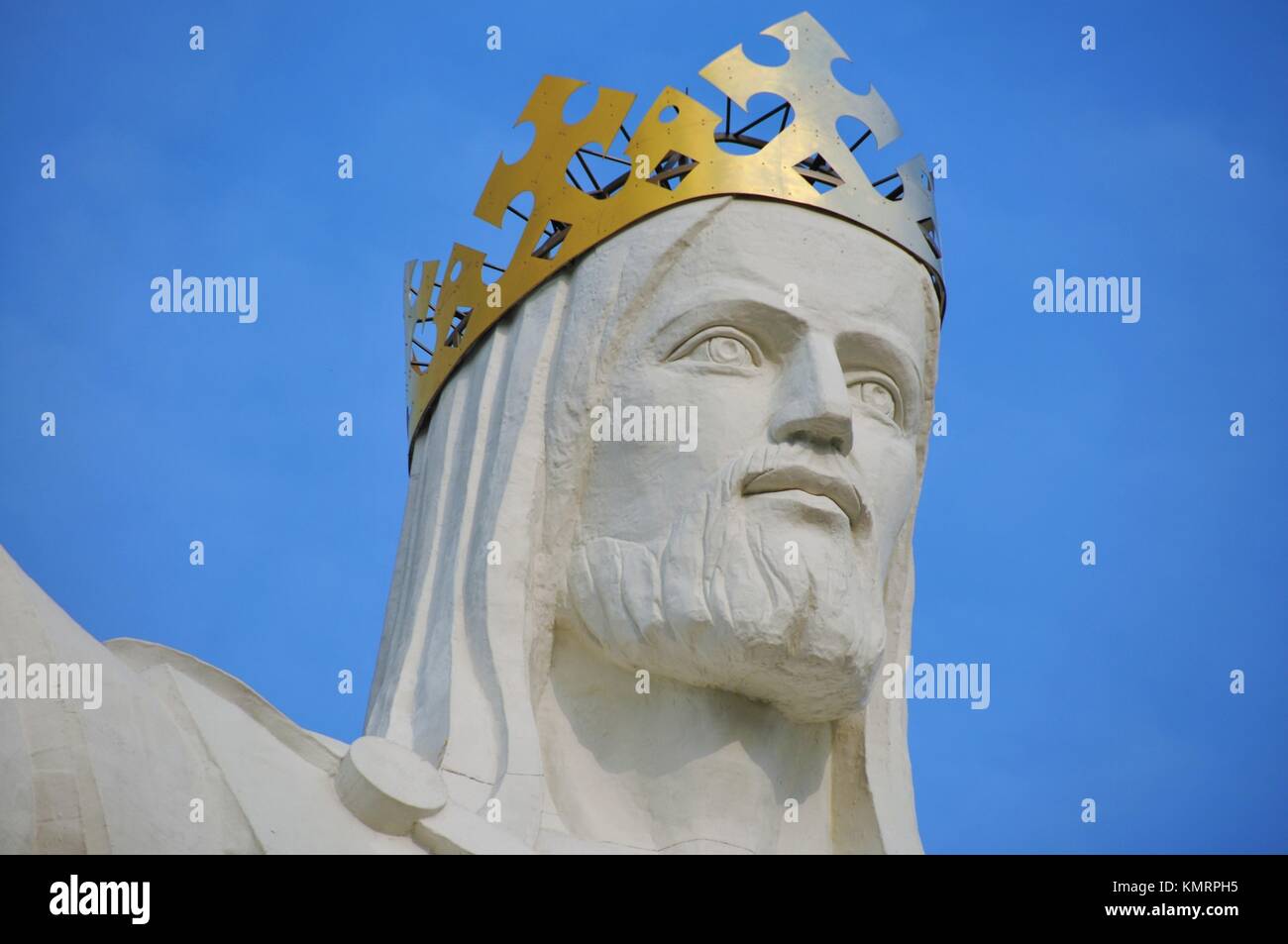 The crowned statue of Christ in Swiebodzin (2010), claimed to be the ...