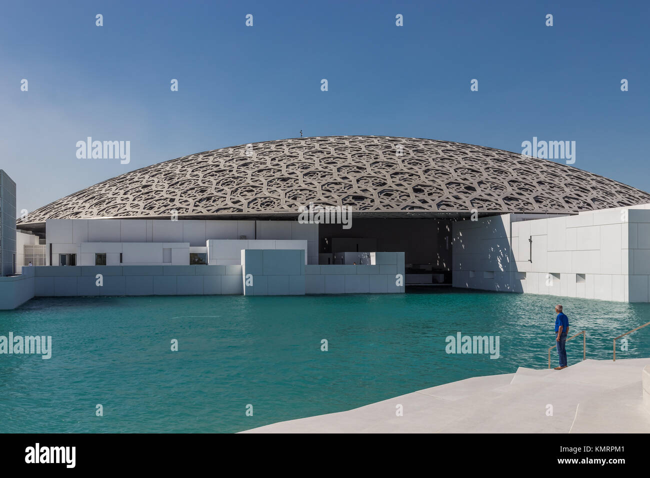 Louvre abu dhabi dome roof hi-res stock photography and images - Alamy