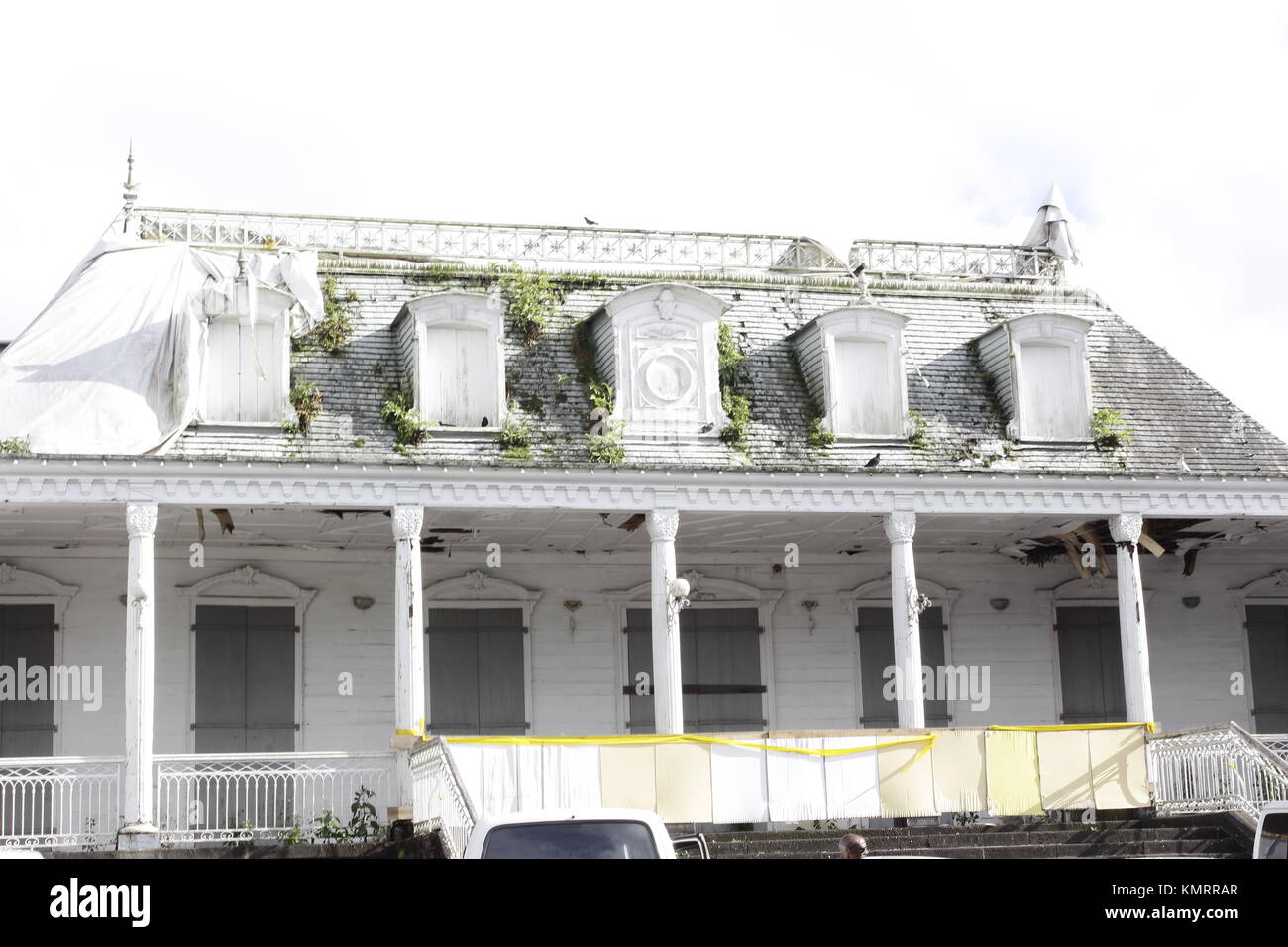 Overlooking a small park in the centre of Curepipe, the Hôtel de Ville ...