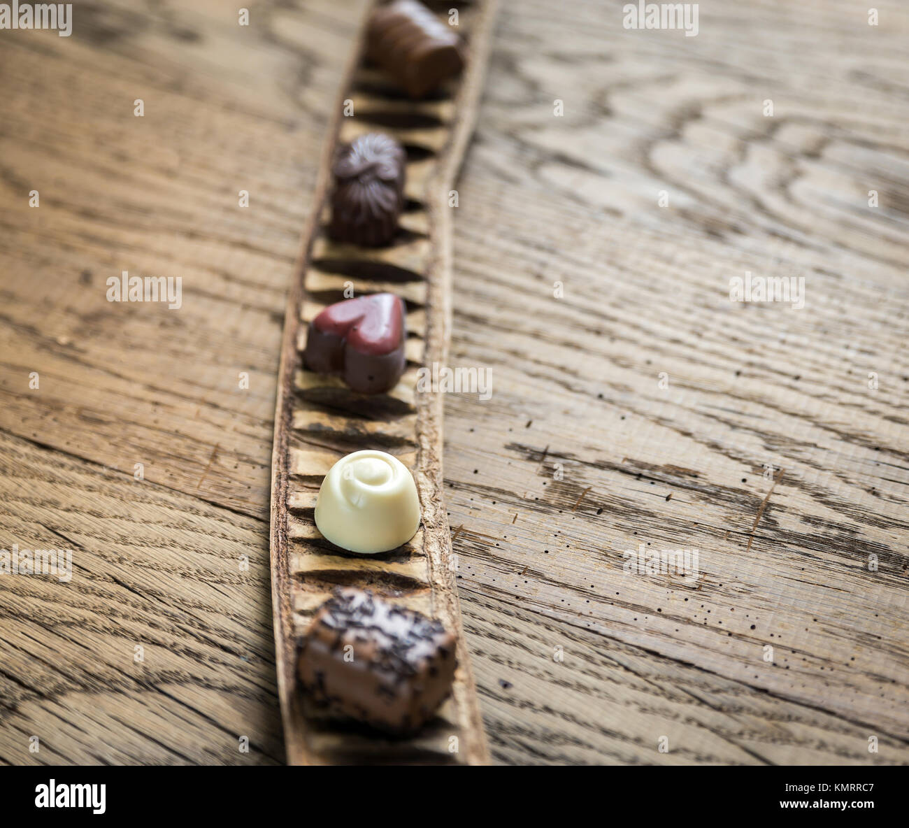 Swiss chocolate candies Stock Photo - Alamy