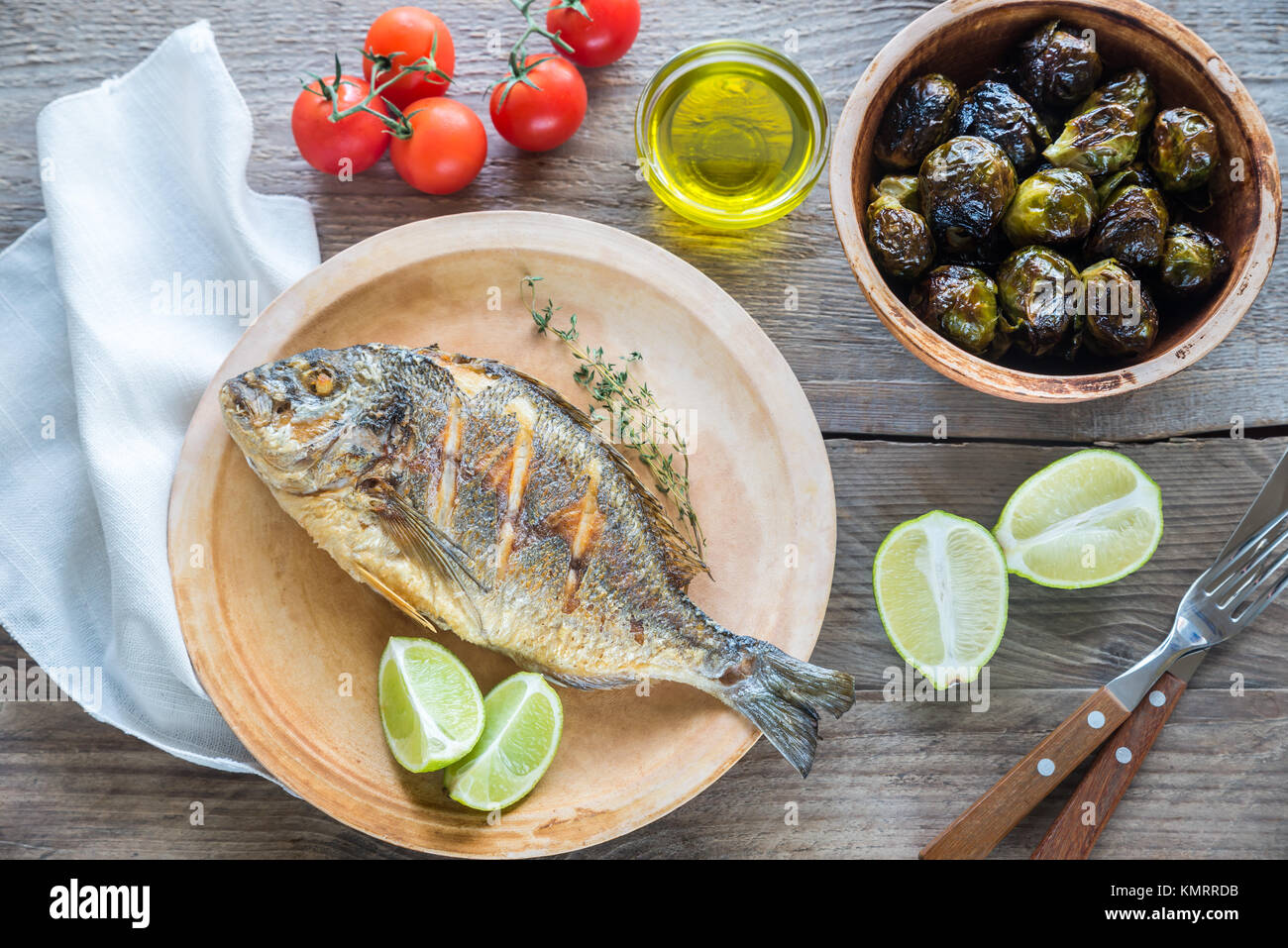 Dorade Royale Fish Stock Photo - Alamy