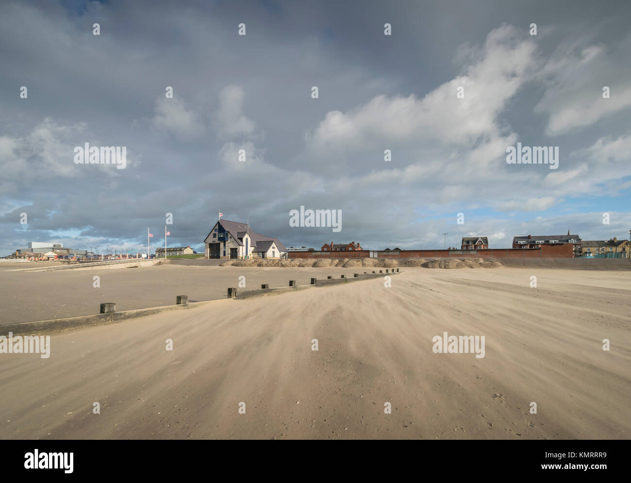 Rhyl Lifeboat station on the North Wales coast Stock Photo - Alamy