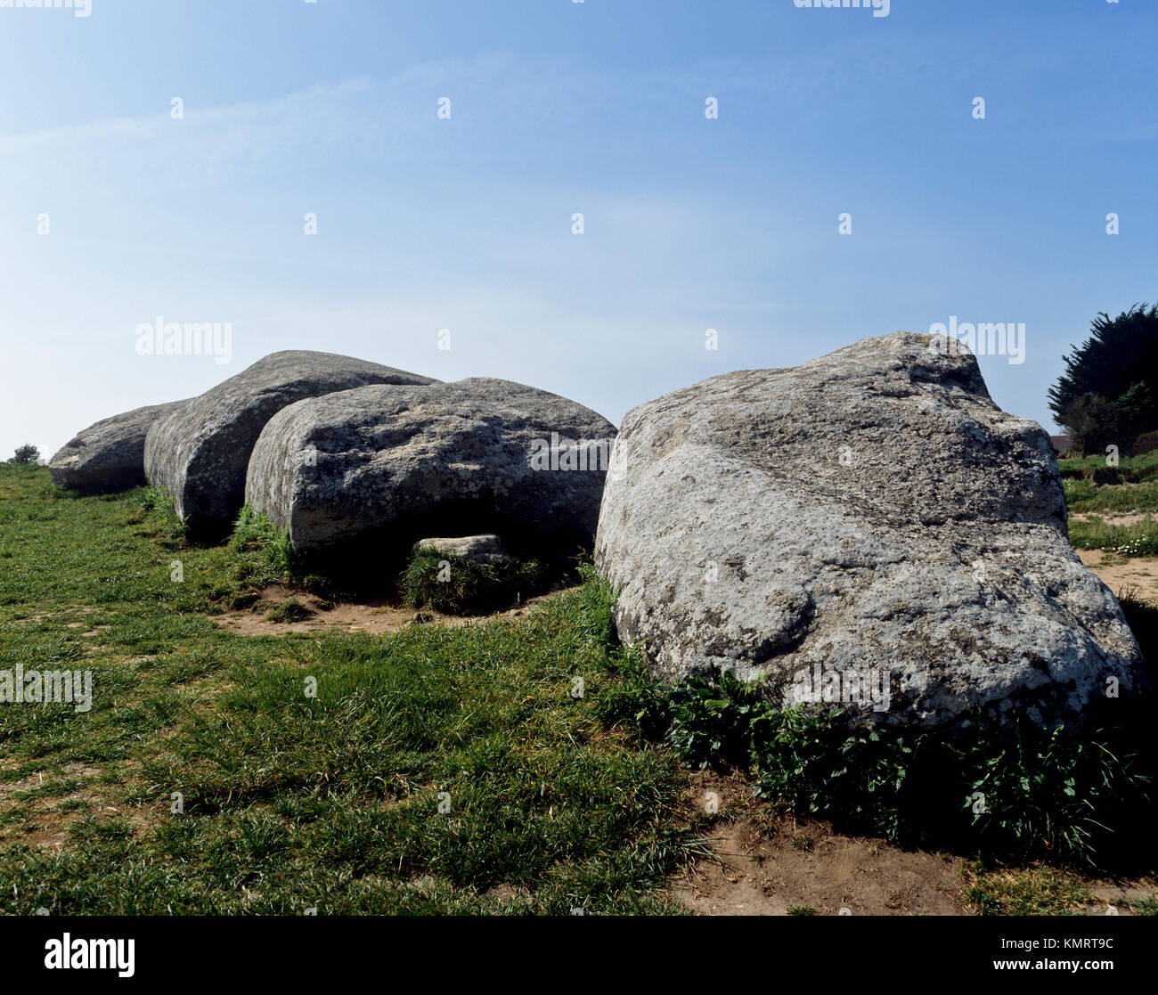 9874. Morbihan, Locmariaquer, Grand Menhir, Brittany, France Stock ...