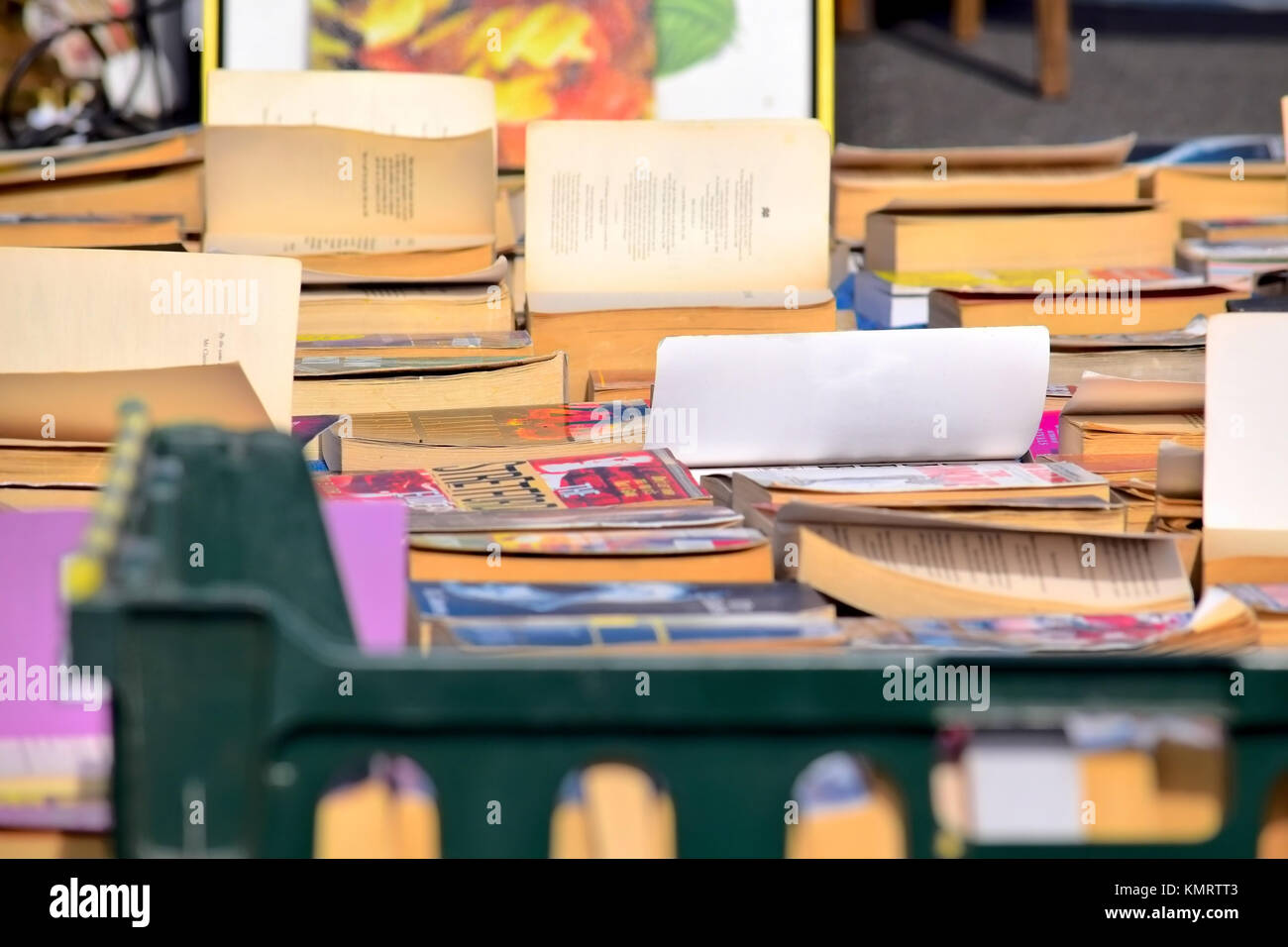 Book Stall Books Secondhand High Resolution Stock Photography and ...