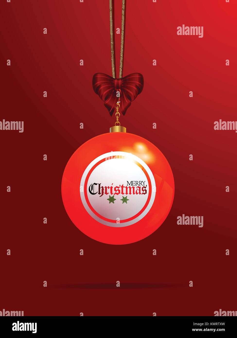 Bingo lottery christmas background Stock Vector Images - Alamy
